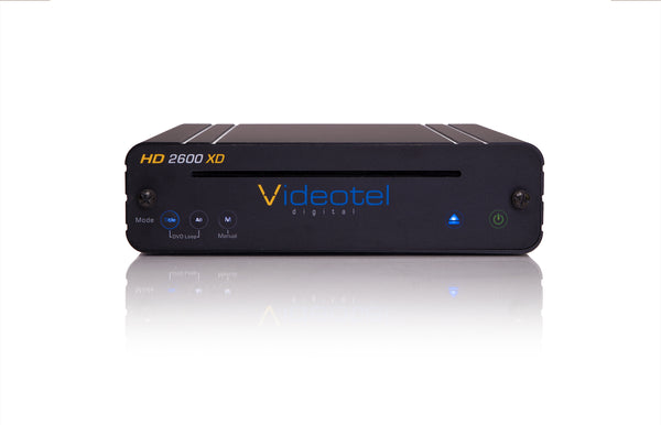 New HD2600 XD DVD Player from Videotel Digital Now UL Approved for Use