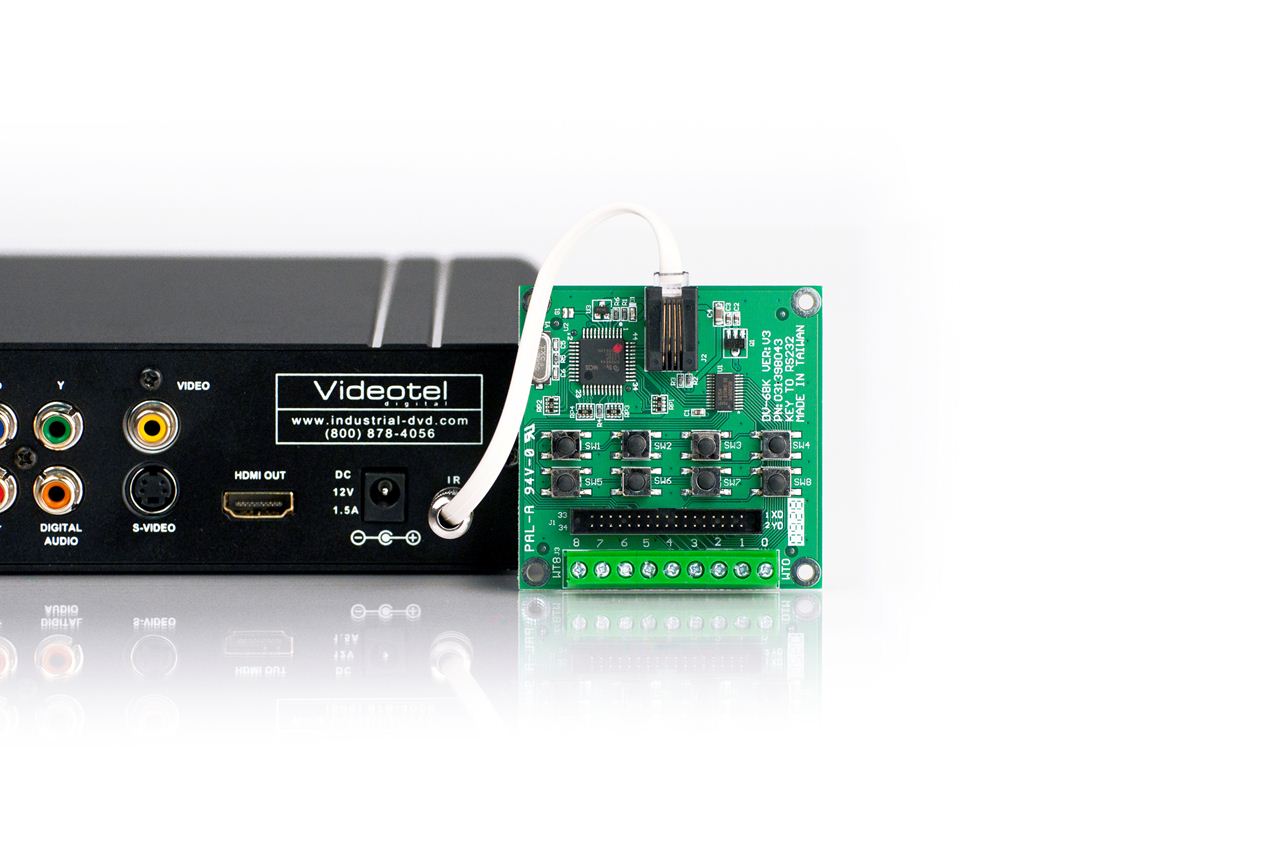 HD2600 Industrial Grade Looping Dvd Player – Videotel Digital