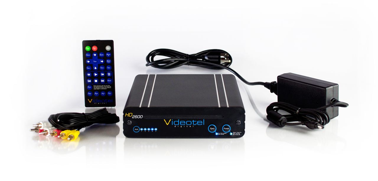 HD2600 Industrial Grade Looping Dvd Player – Videotel Digital