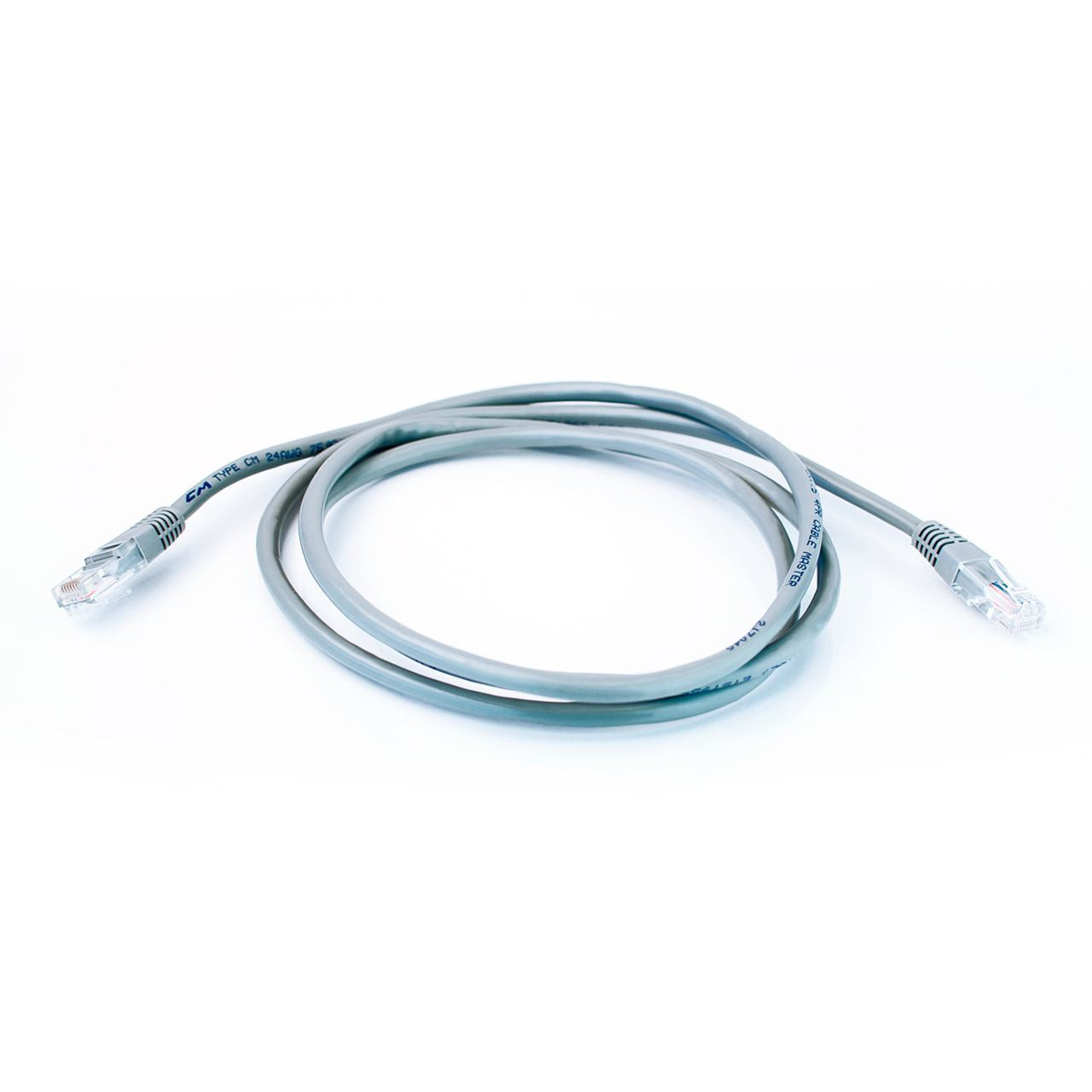 5' Gray Standard Cat5 Patch Cord – Videotel Digital