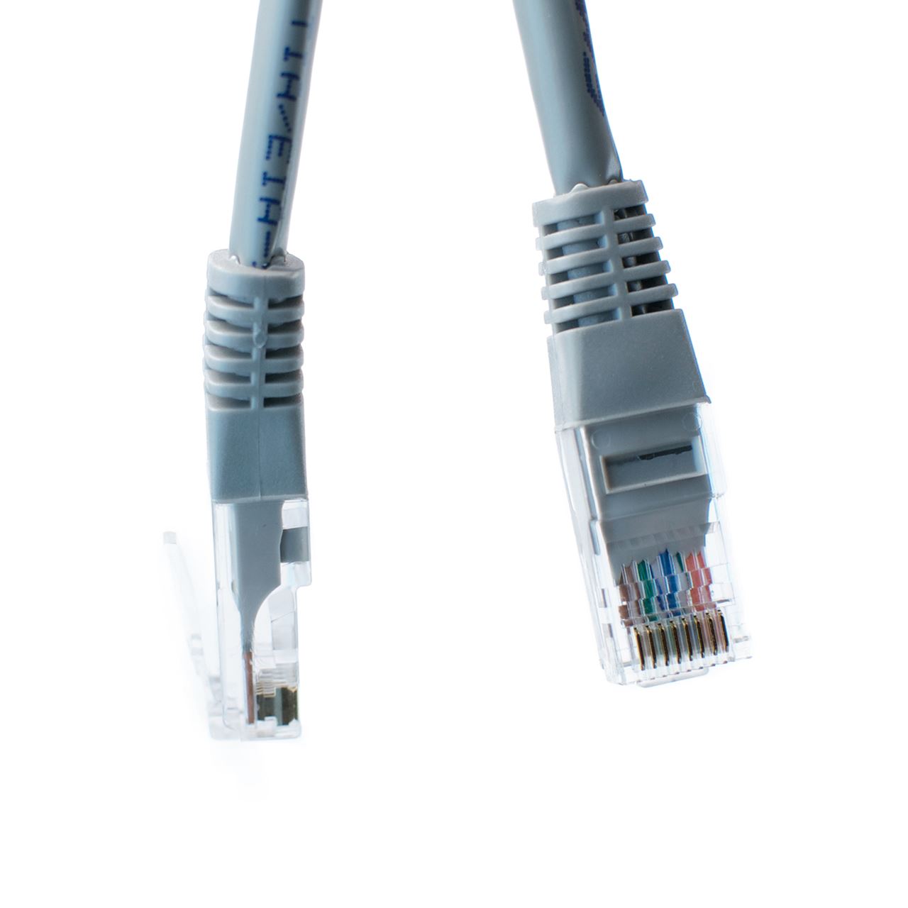 25' Gray Standard Cat5 Patch Cord – Videotel Digital