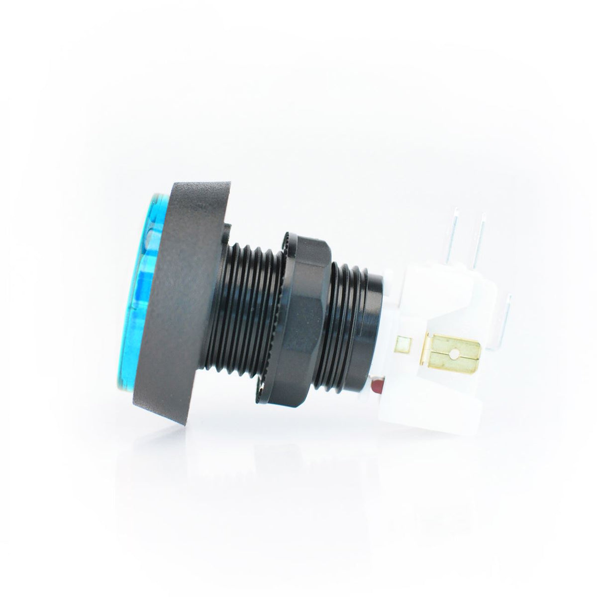 Medium Blue Plastic Mechanical Push Button – Videotel Digital
