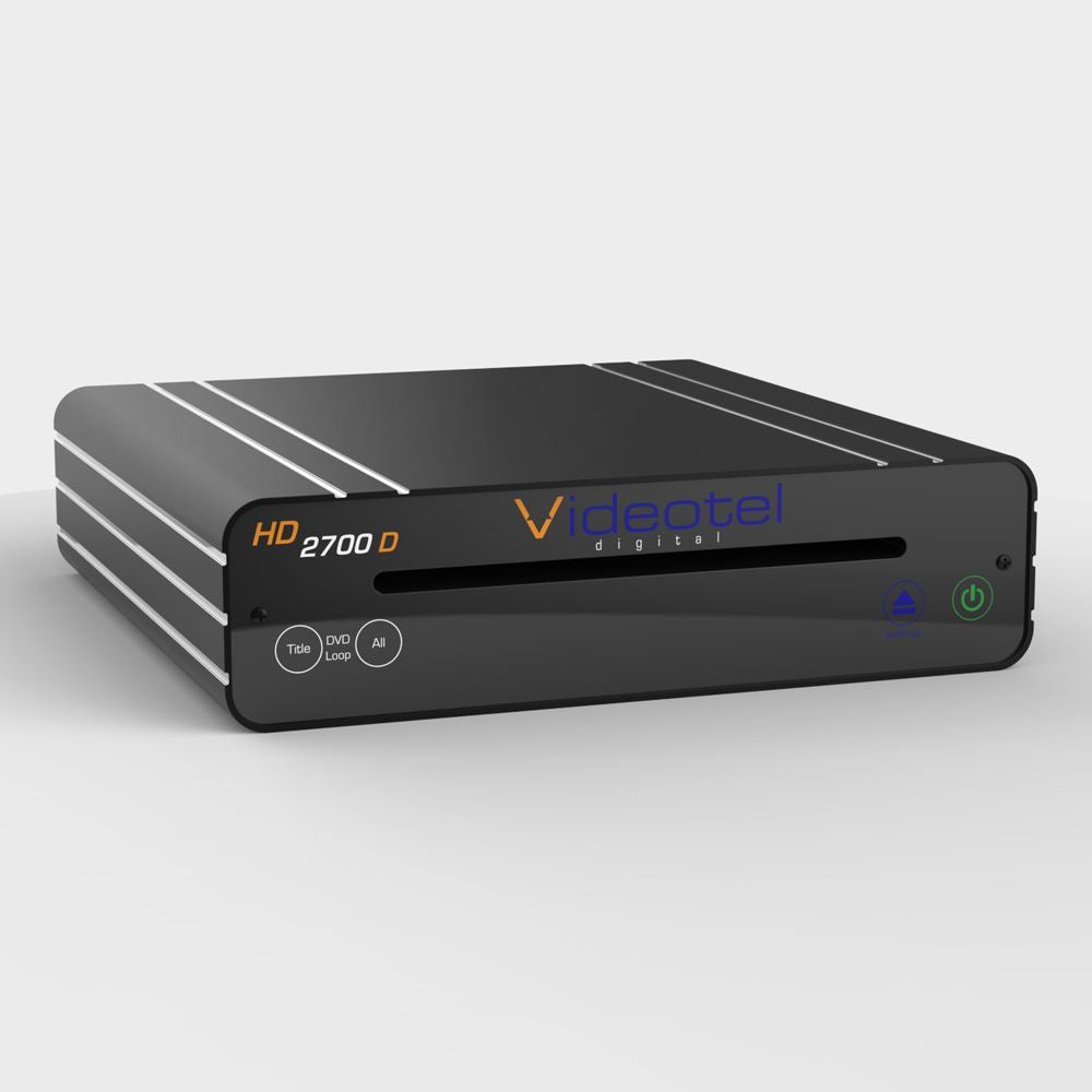 HD2700D+ Industrial Looping DVD Player (Buffers DVD Content to Interna ...