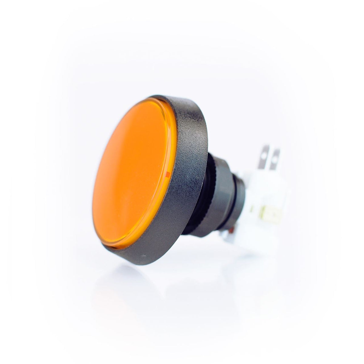 Large Orange Plastic Mechanical Push Button – Videotel Digital