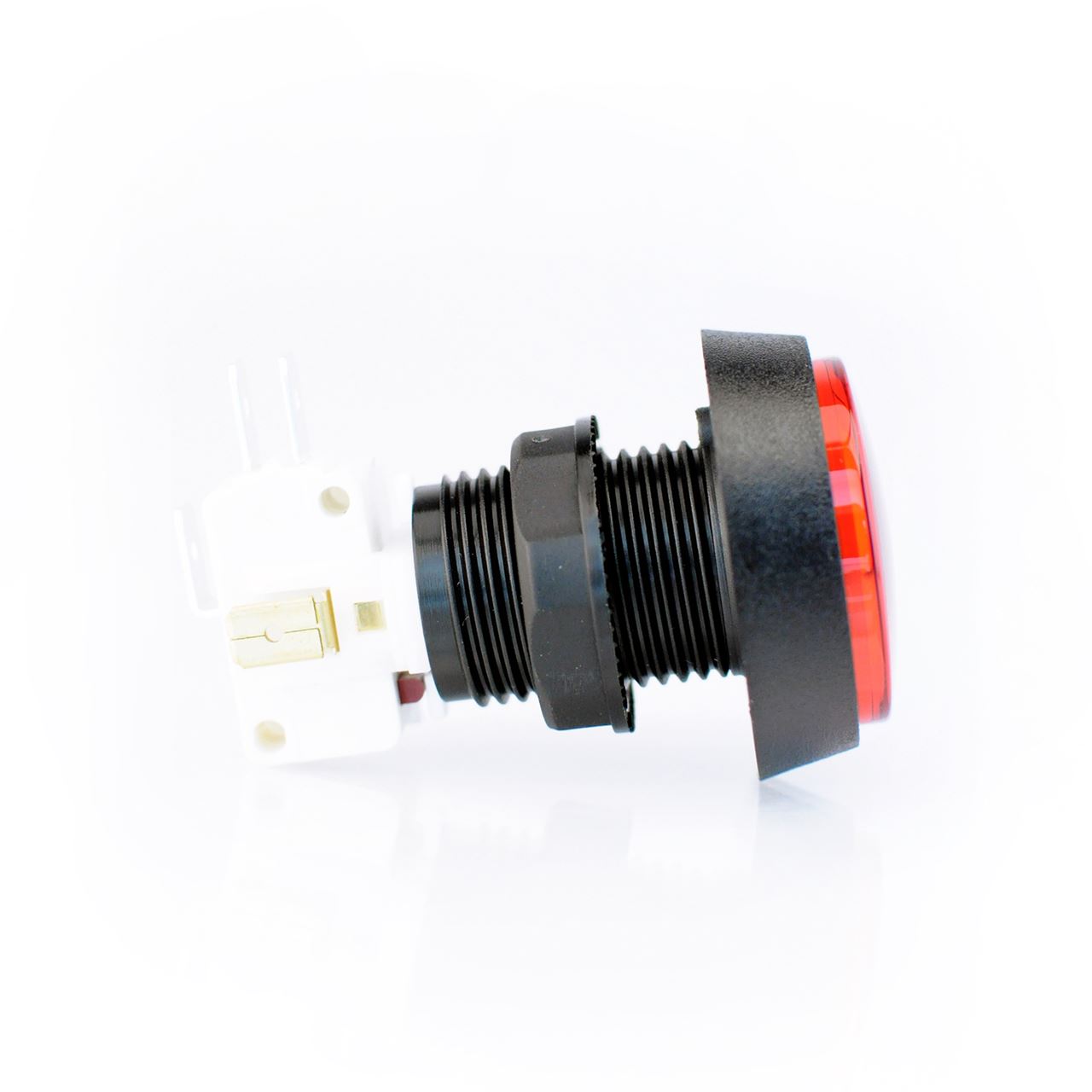 Medium Red Plastic Mechanical Push Button – Videotel Digital