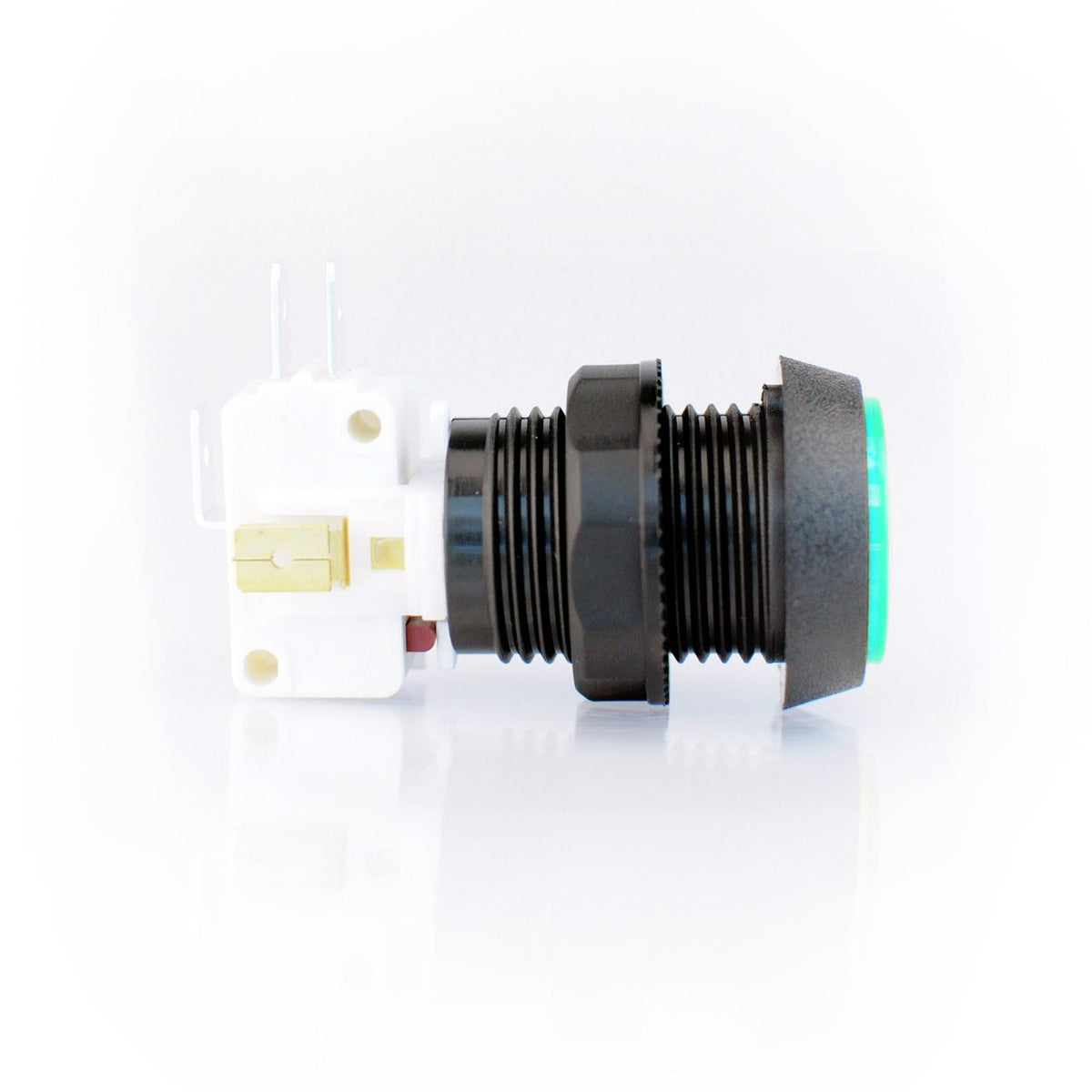 Small Green Plastic Mechanical Push Button – Videotel Digital