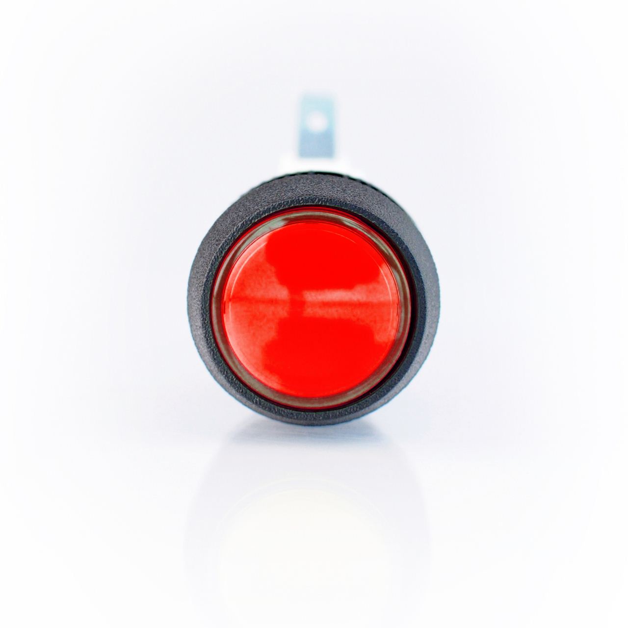 Small Red Plastic Mechanical Push Button – Videotel Digital