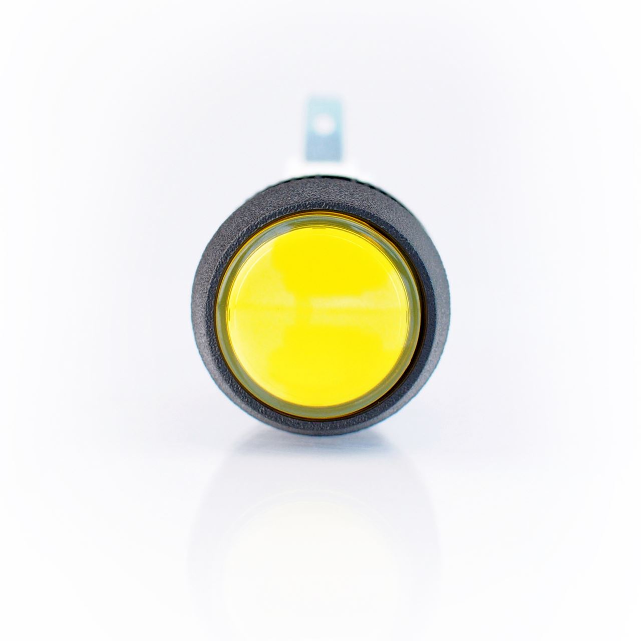 Small Yellow Plastic Mechanical Push Button – Videotel Digital