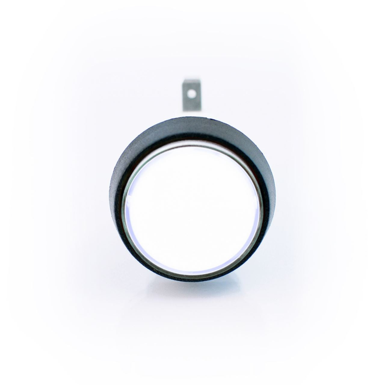Medium White Plastic Mechanical Push Button – Videotel Digital