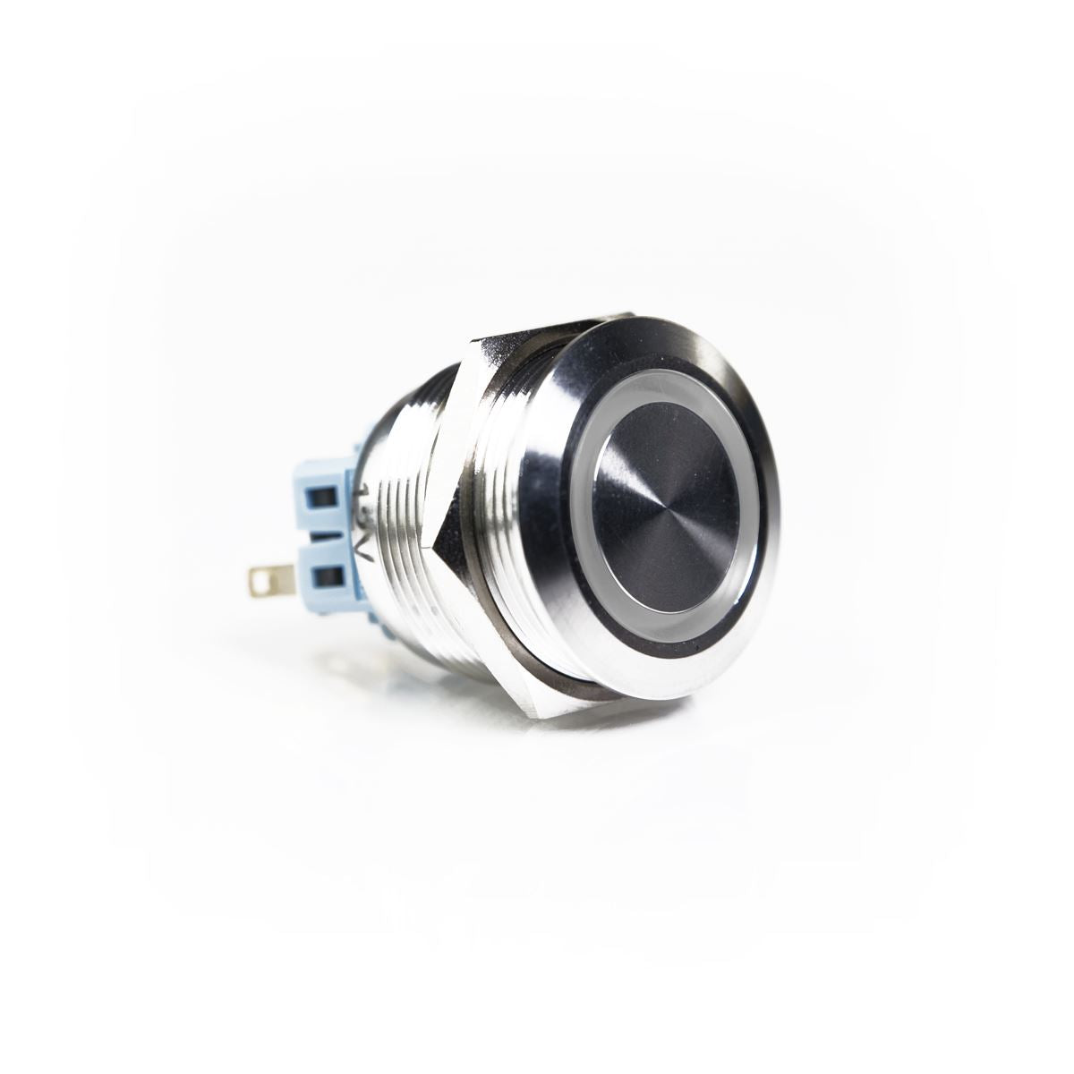 25mm Stainless Steel Button With White LED – Videotel Digital